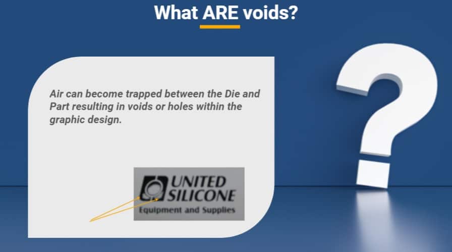 Eliminate Voids in Hot Stamp Decoration